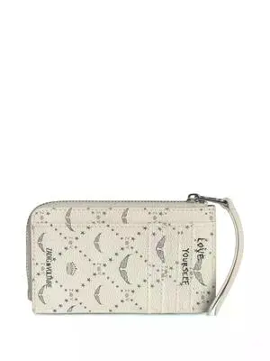 Zadig&Voltaire Monogram Card Holder - White