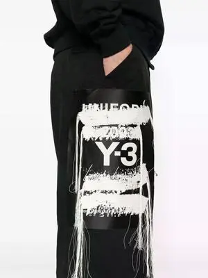 Y3 Sport Uniform Patch Trousers