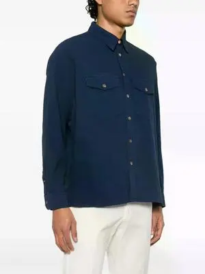 Paul Smith Stretch-cotton Seersucker Shirt