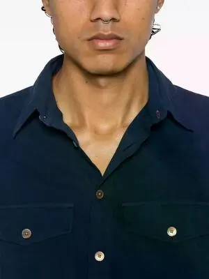 Paul Smith Stretch-cotton Seersucker Shirt