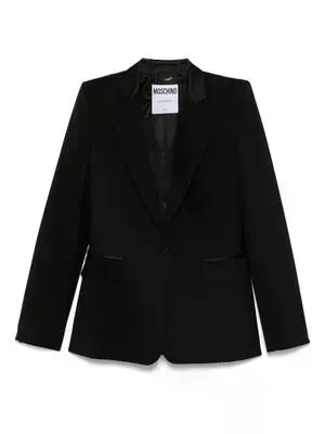 Moschino Jeans Notched Lapel Blazers For Women