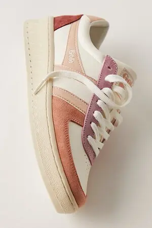 Gola Grandslam Quadrant Sneakers - Terracotta/rose Gold/red