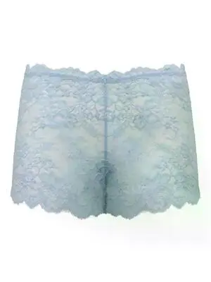 DES_PHEMMES Lace Culotte - Blue