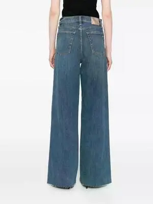 Rag & Bone High-rise Wide-leg Jeans
