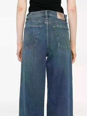 Rag & Bone High-rise Wide-leg Jeans