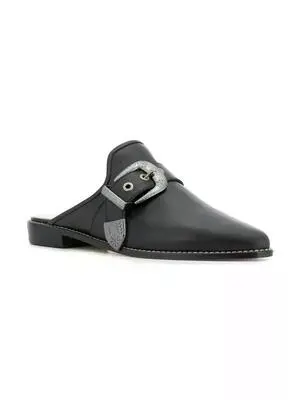STUART WEITZMAN Buckle Mules
