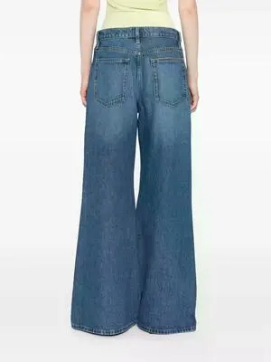 FRAME Wide-leg Jeans