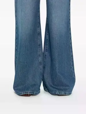 FRAME Wide-leg Jeans