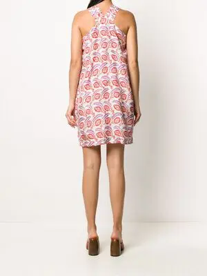 Isabel Marant Suzyli Leaf-print Short Dress