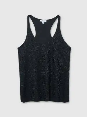 REISS Lia Beaded Cami Top