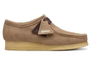 Clarks Originals Wallabee Suede Loafers - Wolf