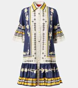 La DoubleJ Choux Printed Shirt Dress - Multicoloured