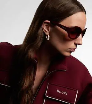 Gucci Round Frame Sunglasses