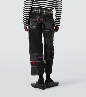 Junya Watanabe X Levi's® Patchwork Wide-leg Jeans