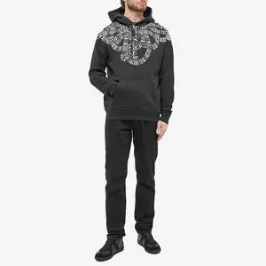MARCELO BURLON COUNTY OF MILAN Snake Wings Regular Hoodie