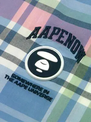 AAPE BY *A BATHING APE® Checked Shirt