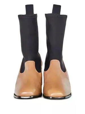 GLORIA COELHO Leather Boots