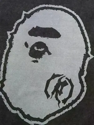 A BATHING APE Head Cotton T-shirt - Black