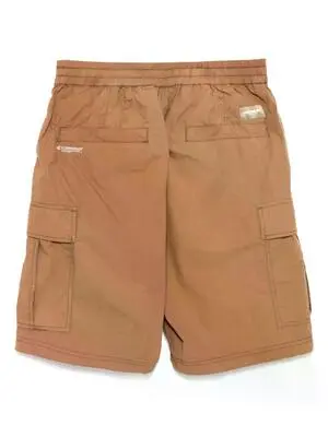 CHOCOOLATE Drawstring Cargo Shorts - Brown