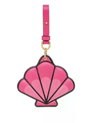 Moncler Leather Keyring - Pink