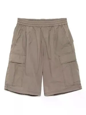 CHOCOOLATE Drawstring Cargo Shorts - Neutrals