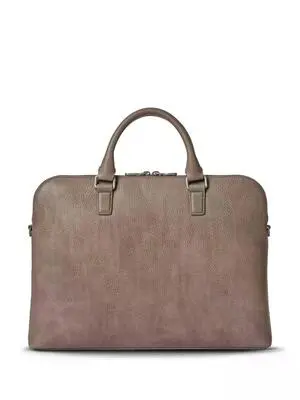 Shinola Leather Briefcase - Brown