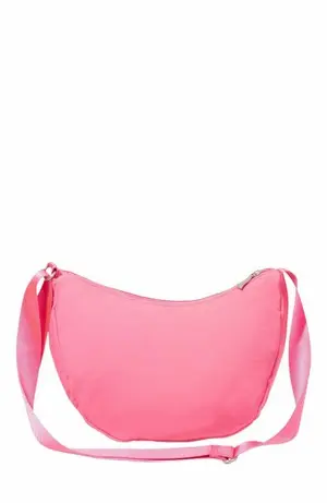 BAGGALLINI Swift Crescent Crossbody - B-lite Bloom Pink