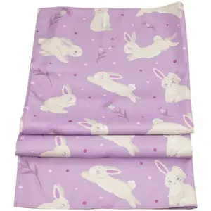 NORTHLIGHT Easter Rabbit Rectangular Tablecloth70"