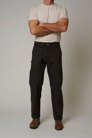 LEISURE LAB Cotton Ripstop Pants - Moonshine