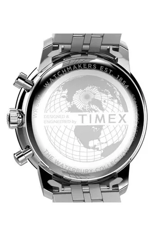 Timex® Waterbury Metropolitan Chronograph Bracelet Watch