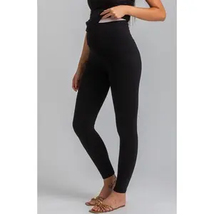 PIETRO BRUNELLI Maternity Leggings - Black