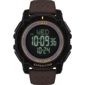 TIMEX® Expedition Ridge Solar Digital Strap Watch - Brown
