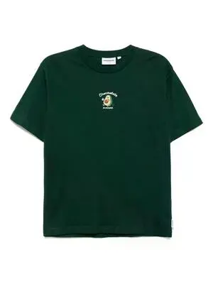 CHOCOOLATE Logo-embroidered T-shirt