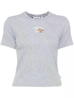 CHOCOOLATE Logo-embroidered T-shirt