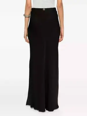 TWINSET Logo-plaque Maxi Skirt