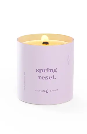 SPOKEN FLAMES Spring Reset Candle