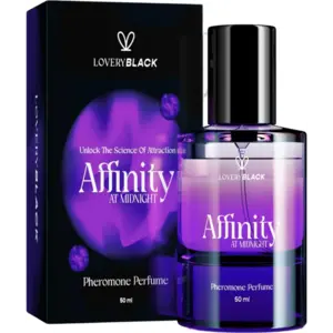 LOVERY Affinity At Midnight Pheromone Perfume - Clear /dark Purple