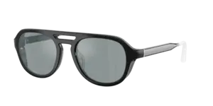 Oliver Spencer Sunglasses - Grey Polar Flash Mirror