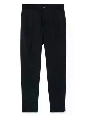 Tagliatore Box Pleat Bottoms For Men