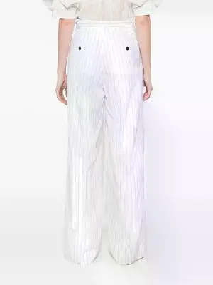Sacai Pinstripe Palazzo Trousers