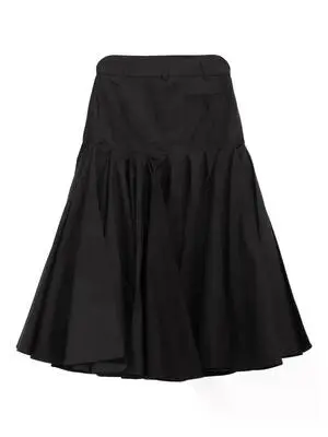 Jacquemus The Agave Ruched Midi Skirt