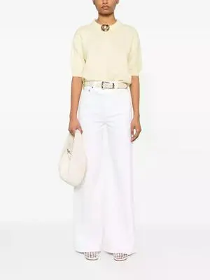 Khaite Dane Jeans - White