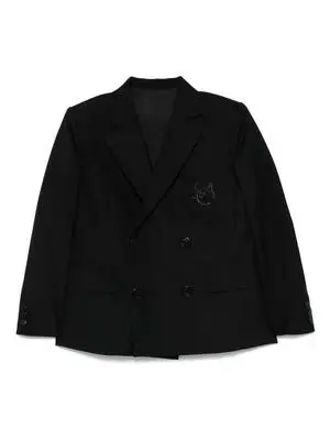 Sacai Logo-appliqué Blazer