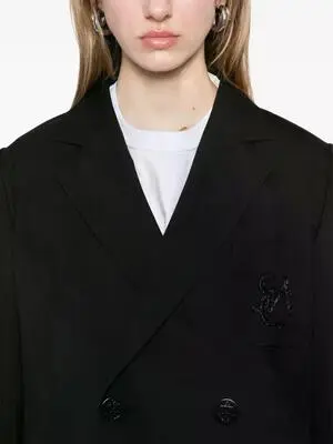 Sacai Logo-appliqué Blazer