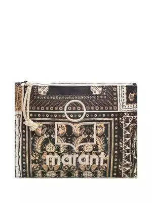 Isabel Marant Netia Clutch - Black