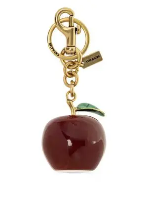 COACH Apple-motif Bag Charm - Gold
