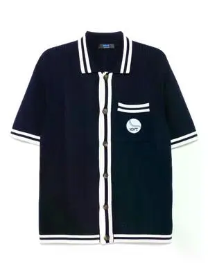 Kiton Logo-patch Shirt