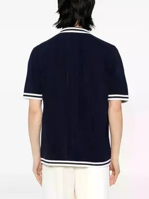 Kiton Logo-patch Shirt