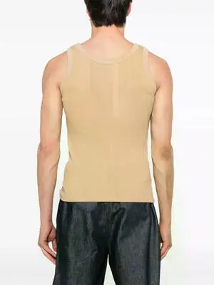 Fendi Logo-embroidered Tank Top