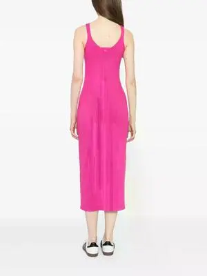 Lacoste Long Ribbed Dress